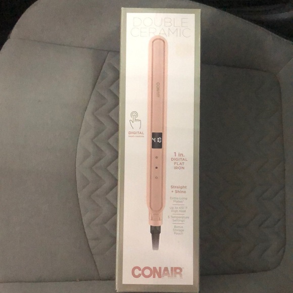 Conair | Hair | Nib Conair Double Ceramin Rose Pink Inch Digital Face ...